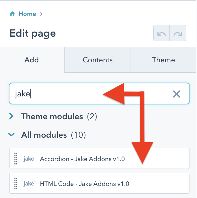 Feature List HubSpot Module for HubSpot CMS Hub