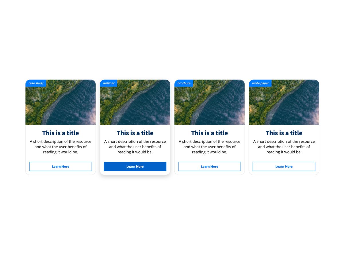 Content Cards List Module - Jake Addons for HubSpot CMS